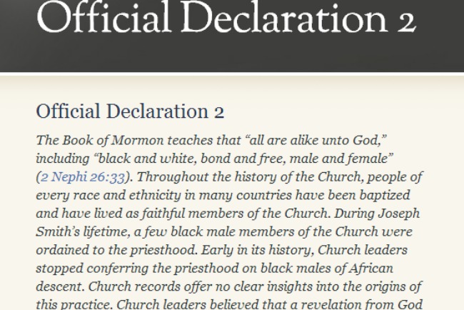 What is the difference between an official declaration and a change in ...